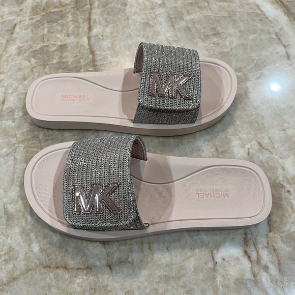 MICHAEL Michael Kors | Shoes | Michael By Michael Kors Womens Logo Pool ...